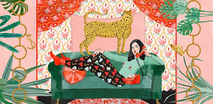 Colorful Illustrations by Bodil Jane - ArtisticMoods.com
