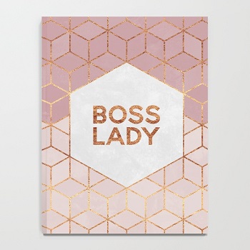Boss Lady Notebook - ArtisticMoods.com