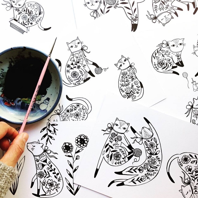 My Inktober Favorites - ArtisticMoods.com