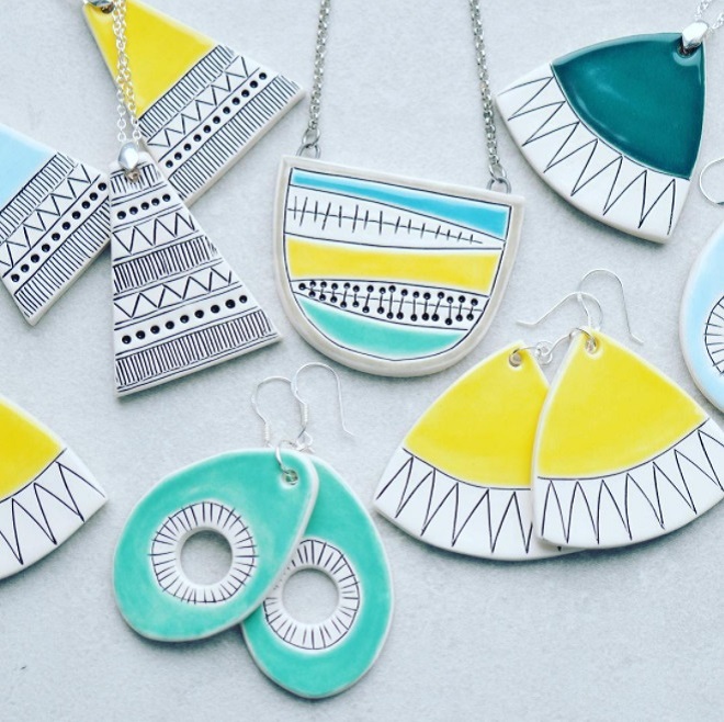 Ceramic Jewellry by Isla Clay - ArtisticMoods.com