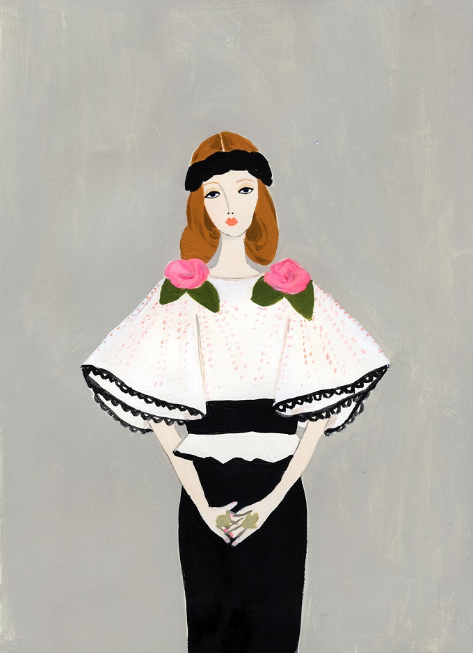 Colorful portraits by Katy Smail - ArtisticMoods.com