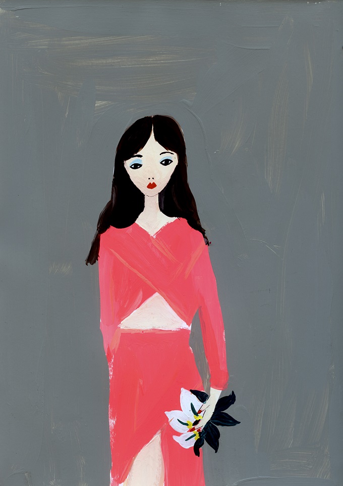 Colorful portraits by Katy Smail - ArtisticMoods.com