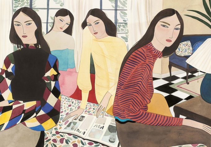 Kelly Beeman's illustrations for Marie Claire Italia - ArtisticMoods.com