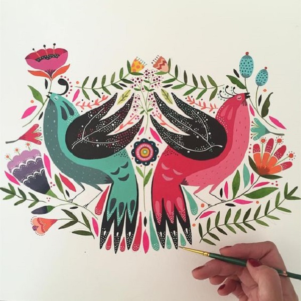 Inspiration from Instagram: Maya Hanisch - ArtisticMoods.com